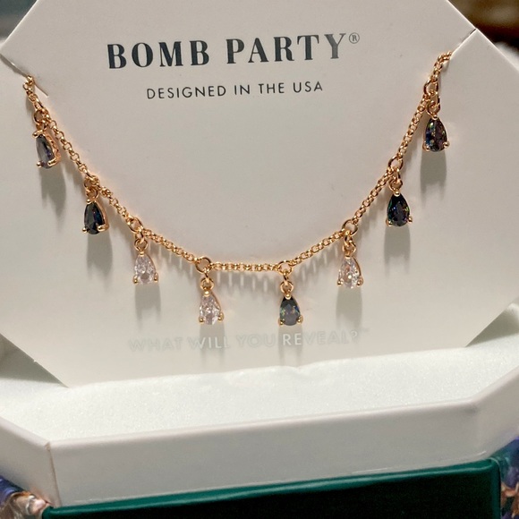 Jewelry | Bomb Party Necklace June | Poshmark